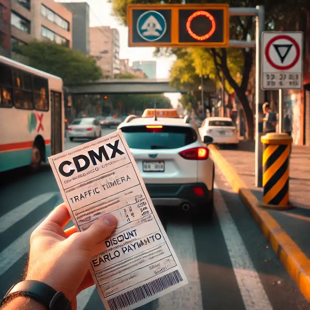 Descuentos en Multas de Tránsito en CDMX 2025